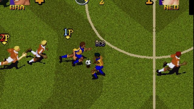 Pleasure Goal: 5 on 5 Mini Soccer (1996) [Neo Geo CD] [4K]