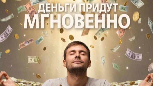 Деньги придут мгновенно. _The money will come instantly