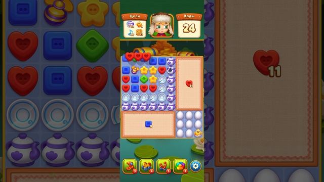 Мир Домовят 434 и 435 уровень три в ряд. Сказочная игра для всей семьи)