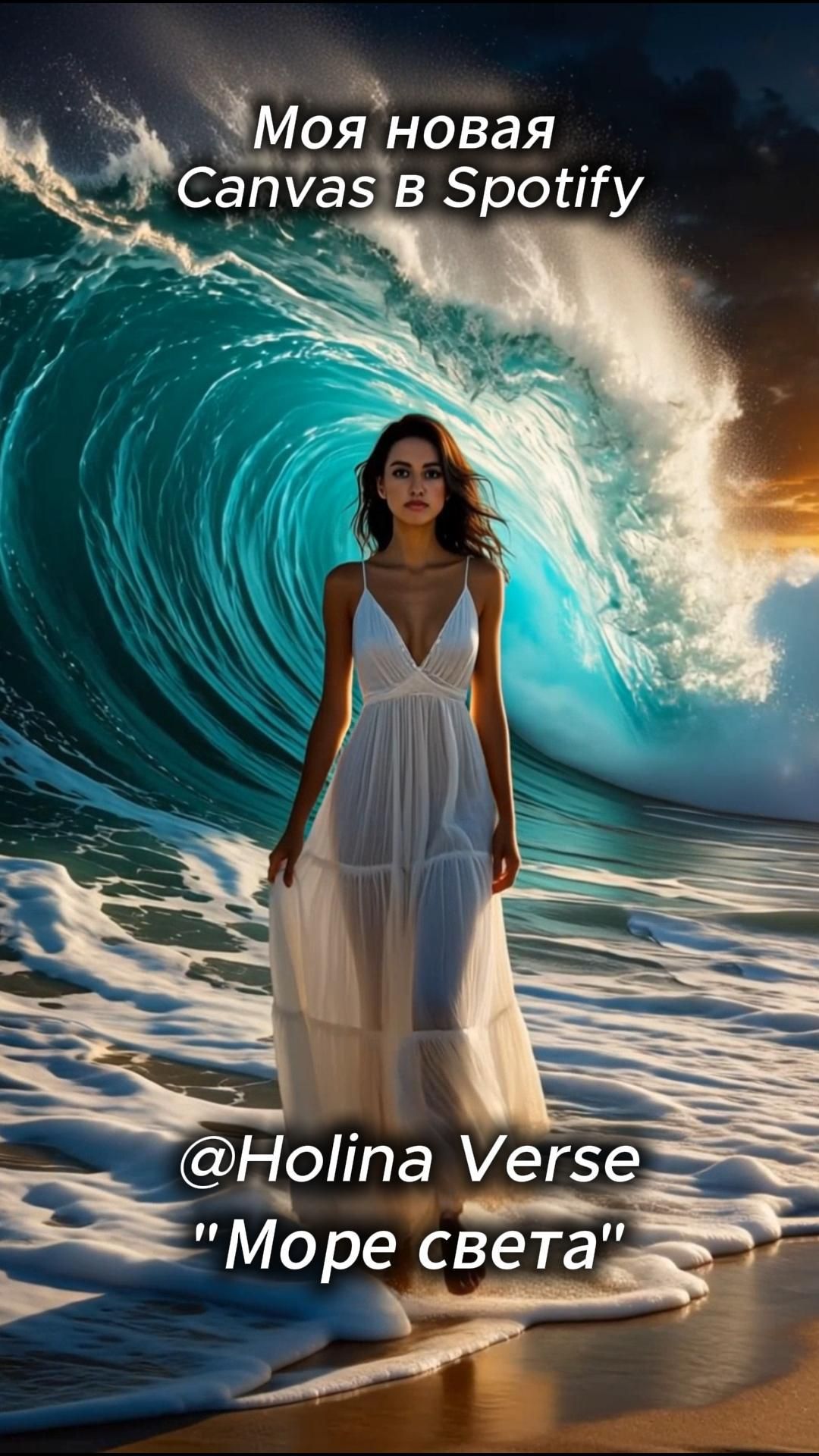 🌊✨Море света #моресвета #holinaverse #dreamypop #loveenergy #cinematicvibes #spotifycanvas