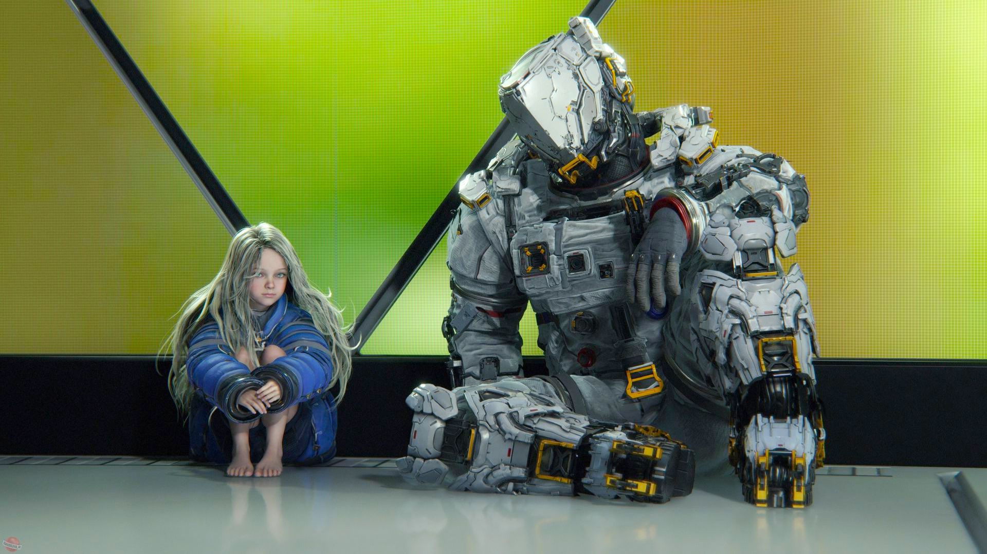 PRAGMATA (Demo) ► Заценим... (loli-тянка и взрослый дядя)