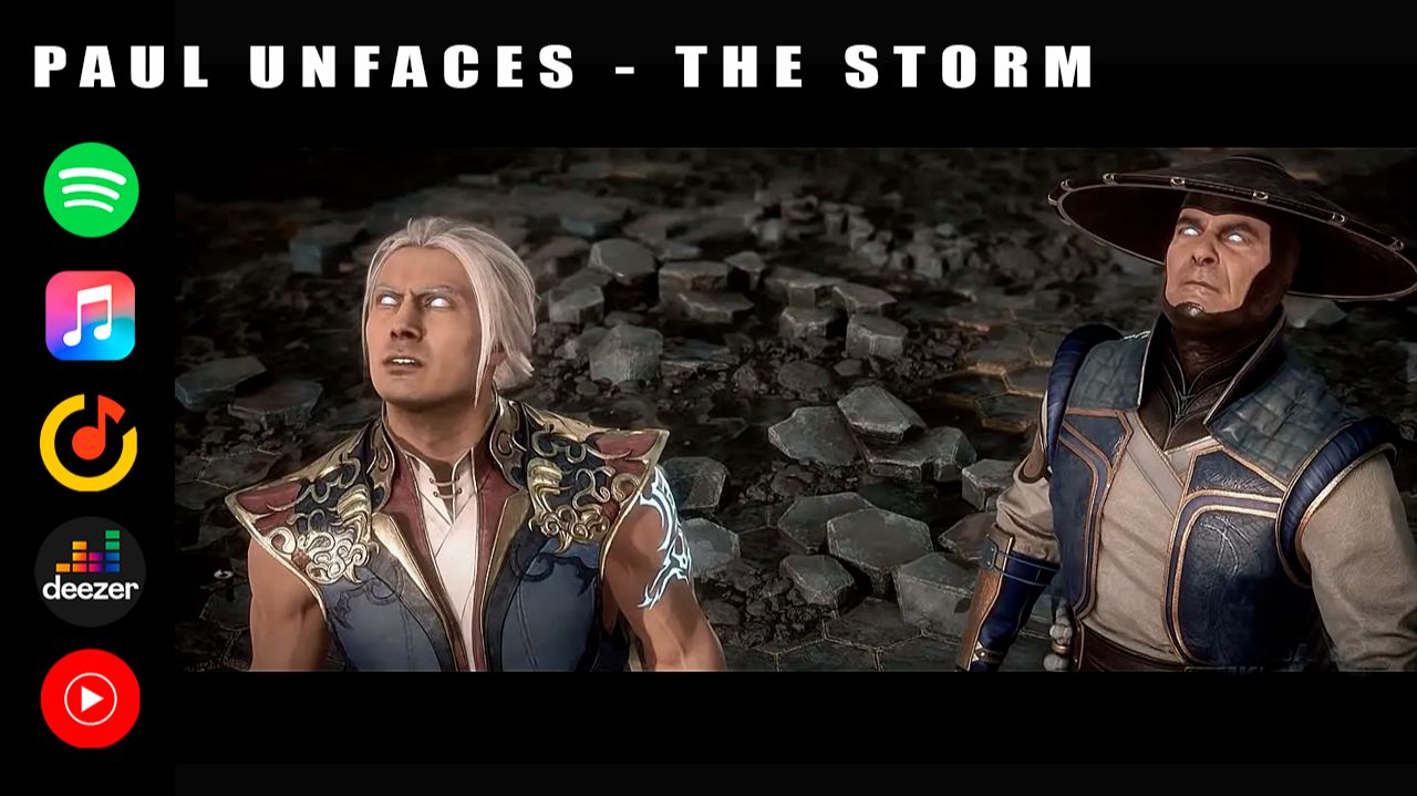 Paul UnFaces - Storm |тема Рейдена и Фуджина| Mortal Kombat саундтрек_Industrial Metal / Dark Techno