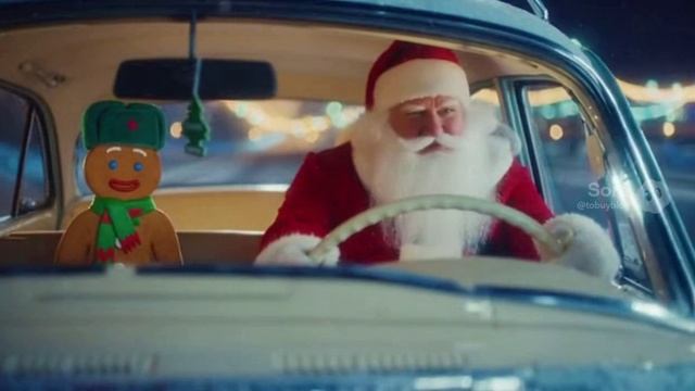 Поздравления от пряничного человечка, 17 дней до нового 2026 года.