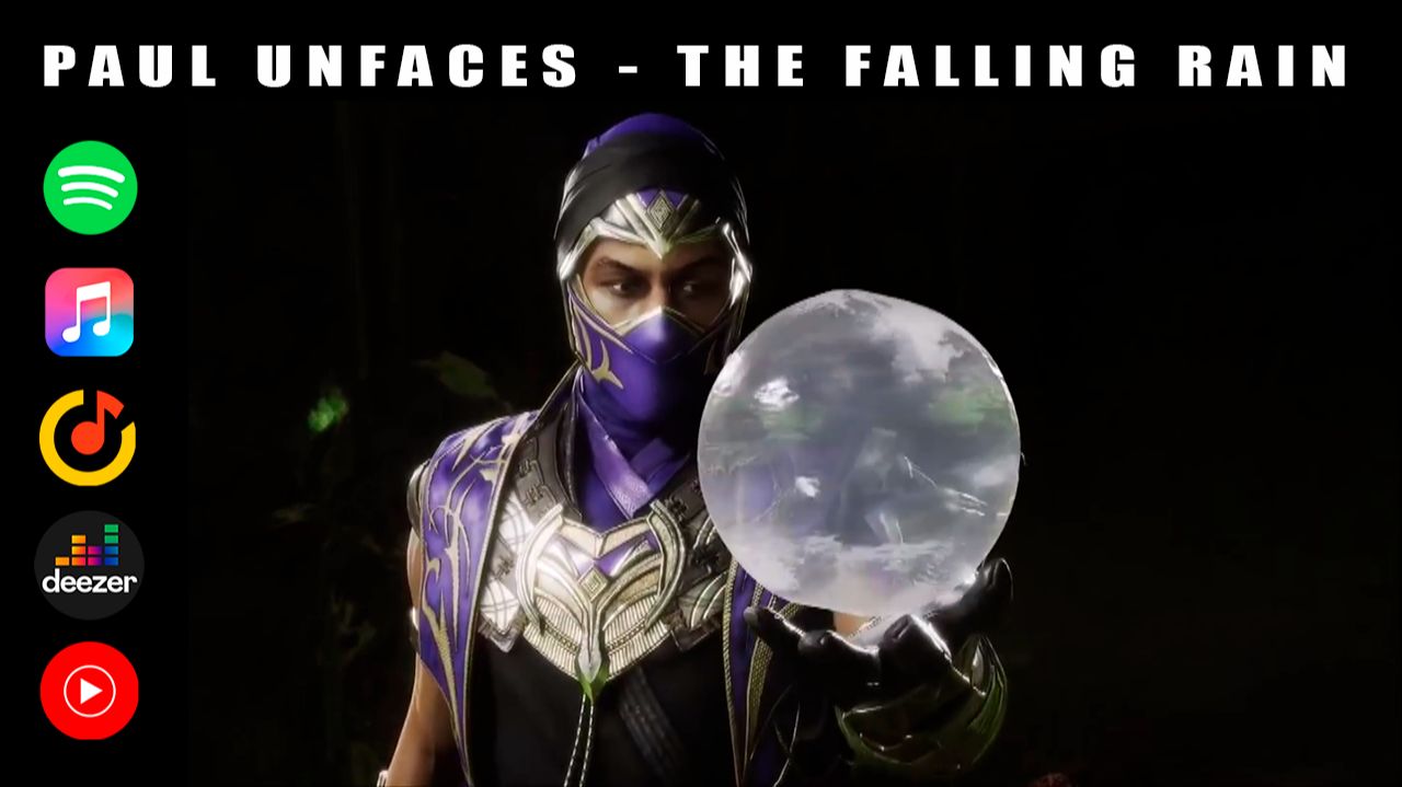 Paul UnFaces - Falling Rain | тема Рейна | Mortal Kombat саундтрек_Industrial Metal/Post Industrial
