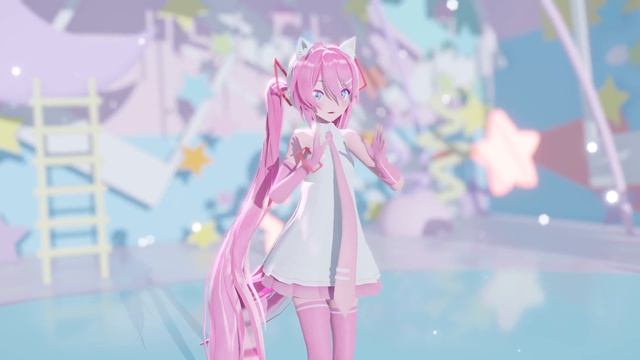 Miku Hatsune - Cosmology Of Nyan Nyan 4K