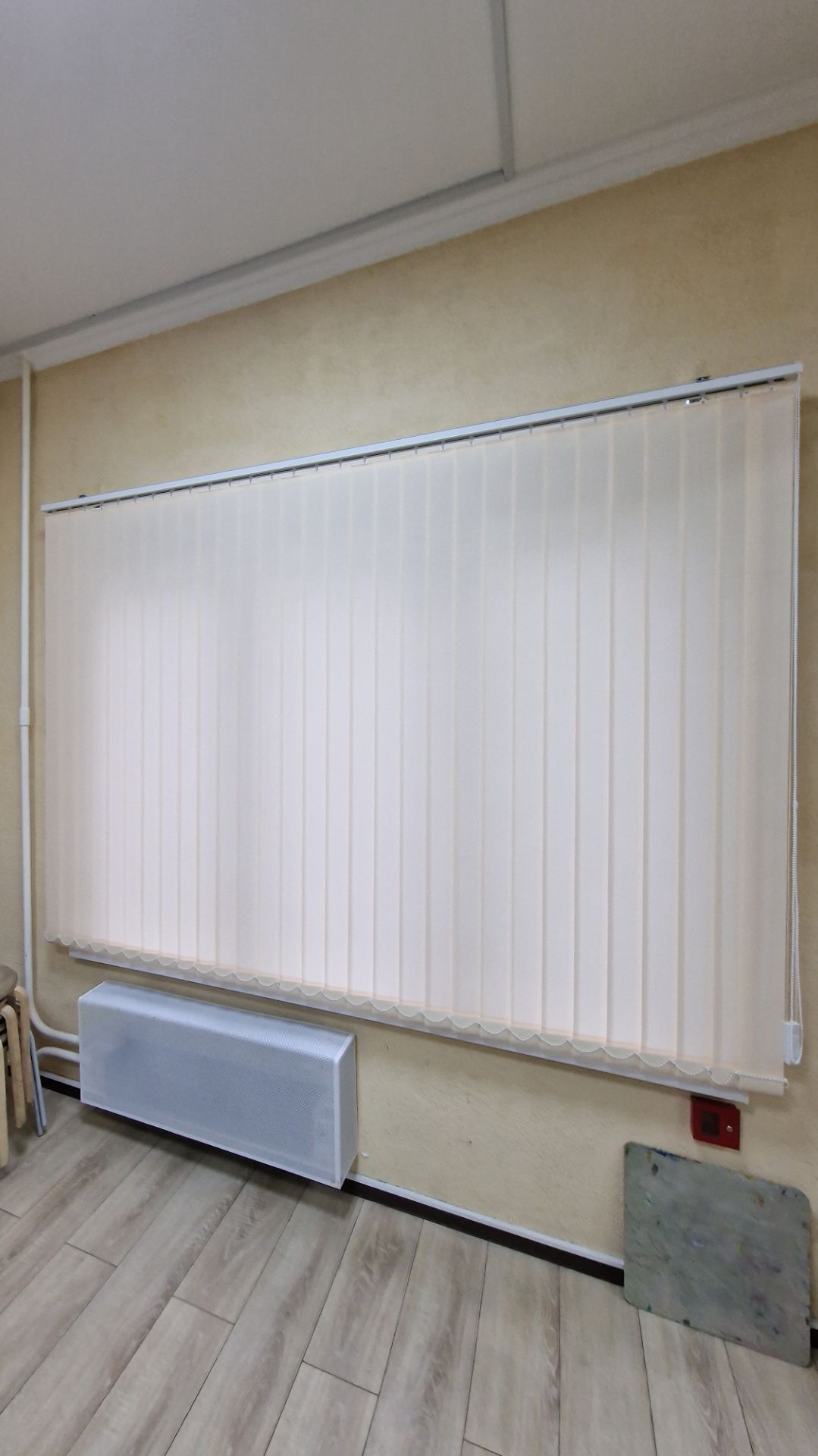 Вертикальные тканевые жалюзи. Магнолия розовый.