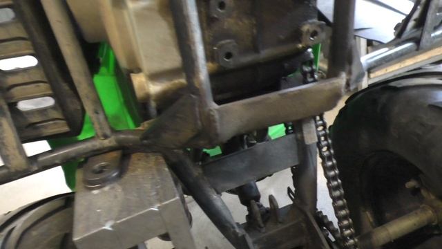 Правка рамы квадроцикла