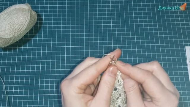 Пуховый платок. Третий и четвертый углы.