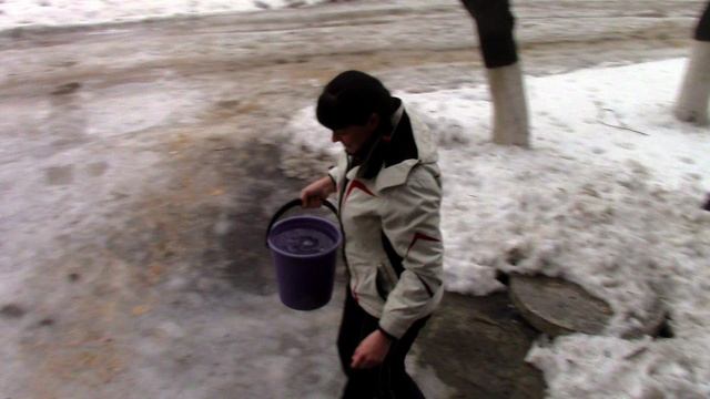 Зима Донецк