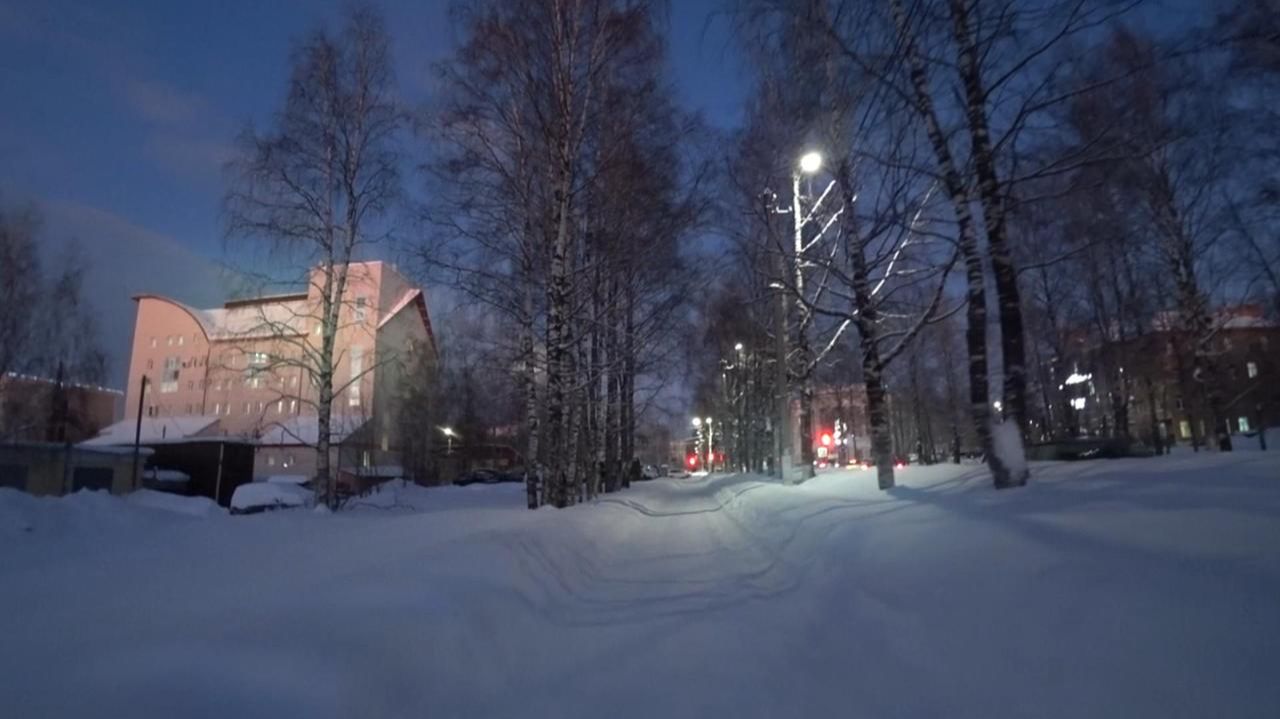 Зимняя Ухта: Скрип снега под ногами на улице Первомайской!
