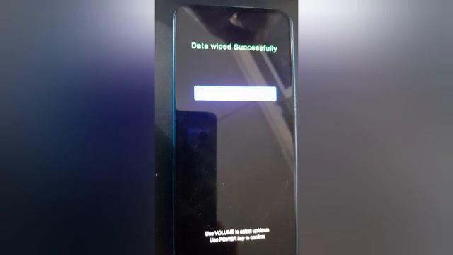 Полный сброс телефона