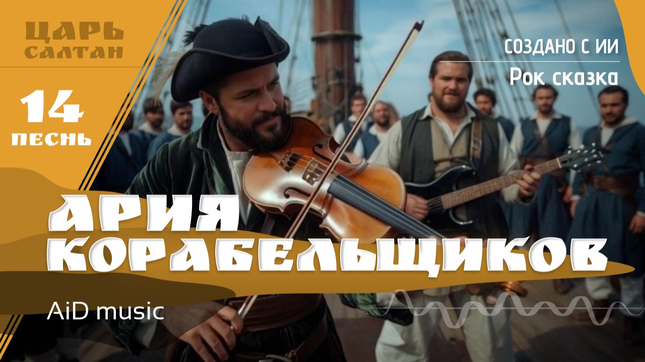 [Царь Салтан] - Песня 14. Ария корабельщиков [ИИ]