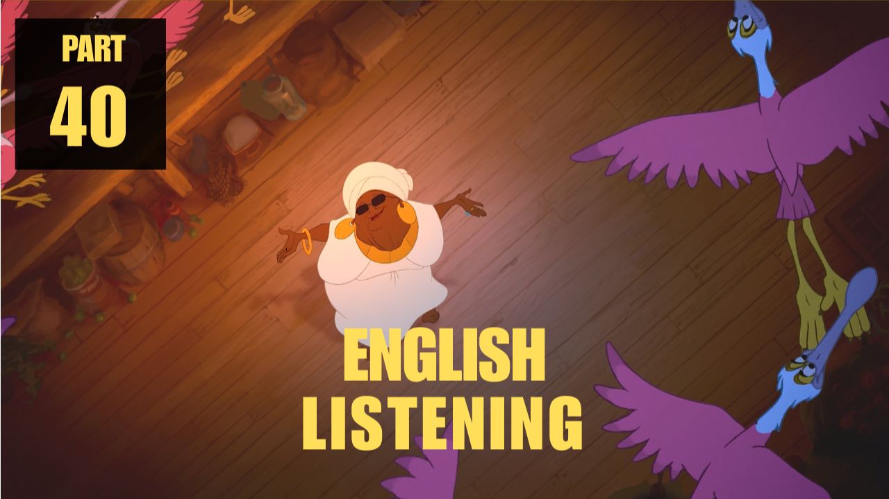 Английский НА СЛУХ по мультфильмам Принцесса и Лягушка 40 часть