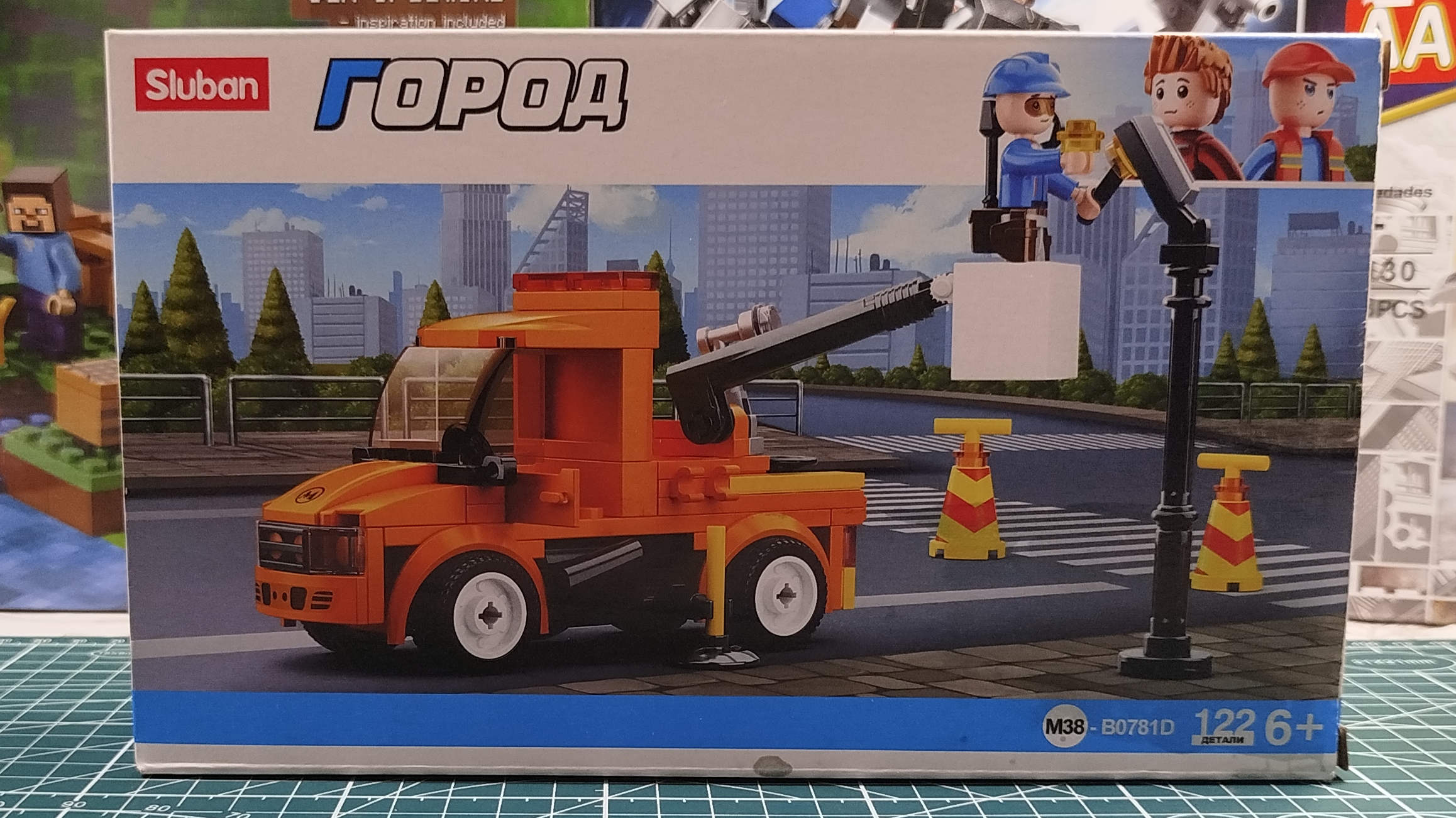 Лего Кран Электрика от Sluban