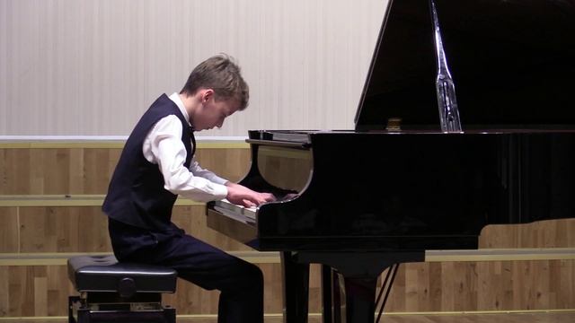 И.С. Бах  Аллеманда из Французской сюиты Es-dur