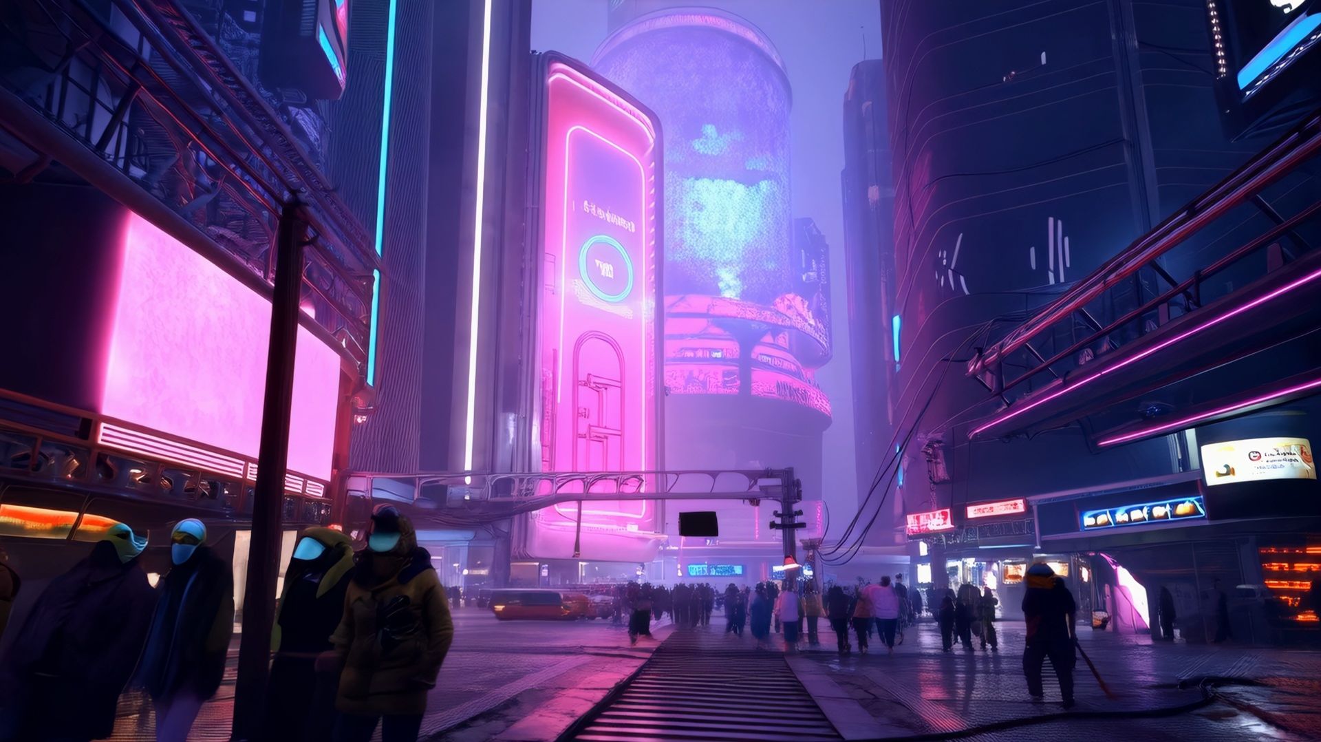 Атмосферное киберпанк-путешествие | Идеальный фон для неоновых снов | CyberDeech – SynthMix #4