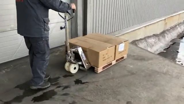 Гидравлическая Тележка из Нержавеющей Стали OXLIFT OX25 Steel