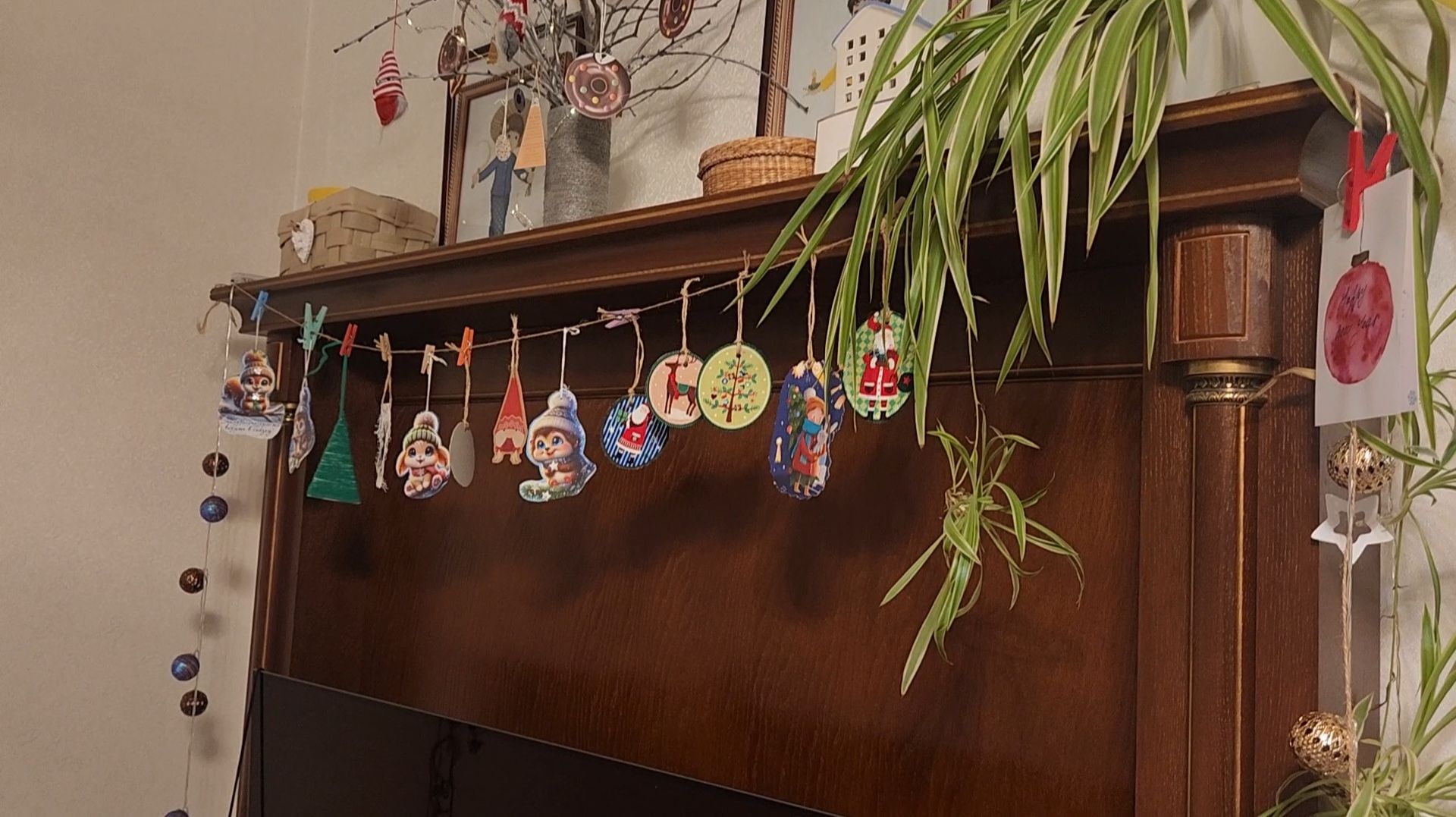 Новогодний декор своими руками -  легко и оригинально! 🎅🎄