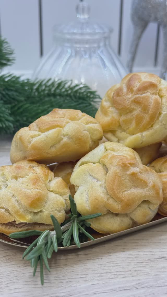 Профитроли для начинки. Один из лучших рецептов, а как вкусно! Идеальные для закусок .