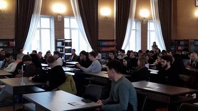 У нас состоялась  лекция "Спорт и туризм" при содействии Российского общества "Знание"!