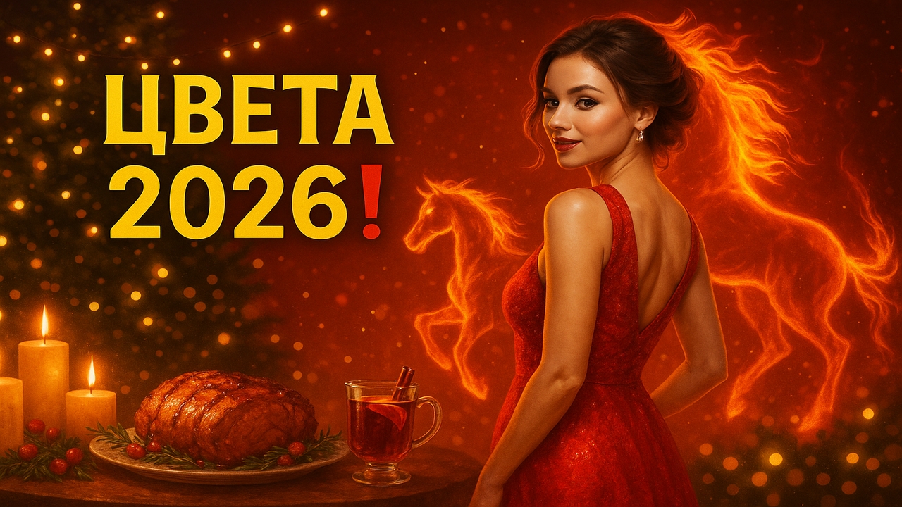Как встречать 2026 год Огненной Лошади — цвета, еда и атмосфера