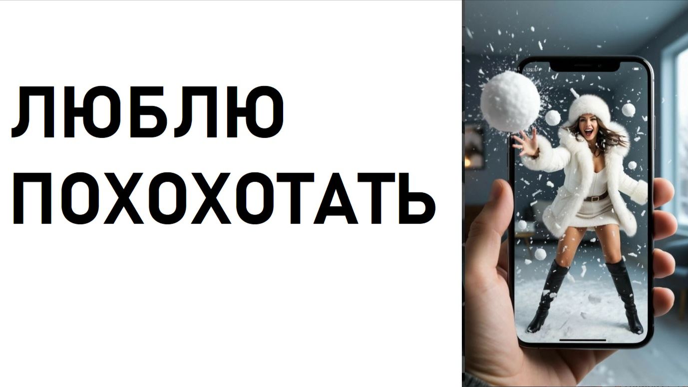 Люблю похохотать всегда я весела