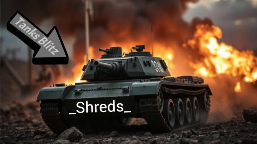 Танки блиц.стрим №50  стример _Shreds_