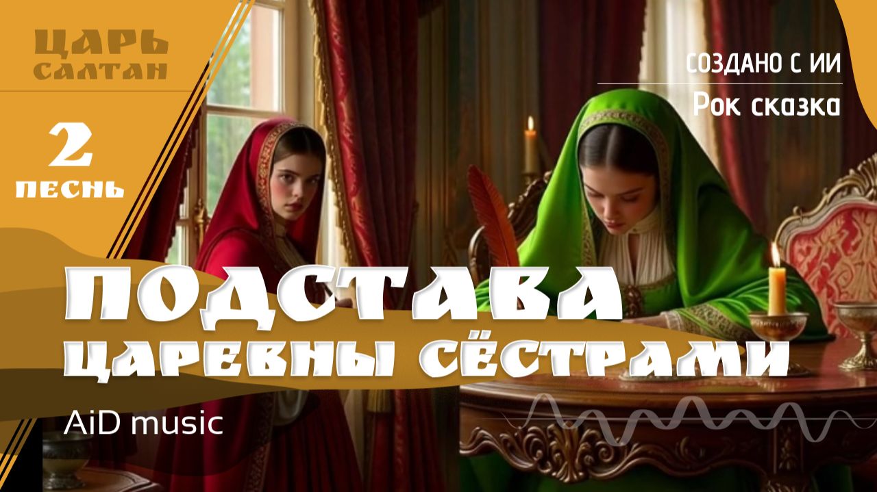 [Царь Салтан] - Песня 2. Подстава царевны сёстрами [ИИ]