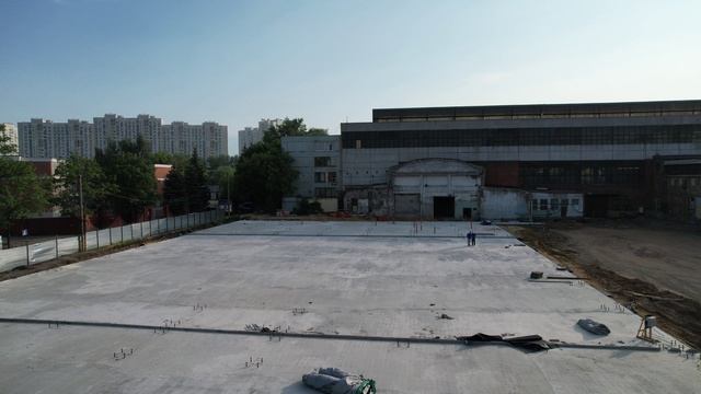 Строительство многофункционального павильона для кинокластера Метмаш