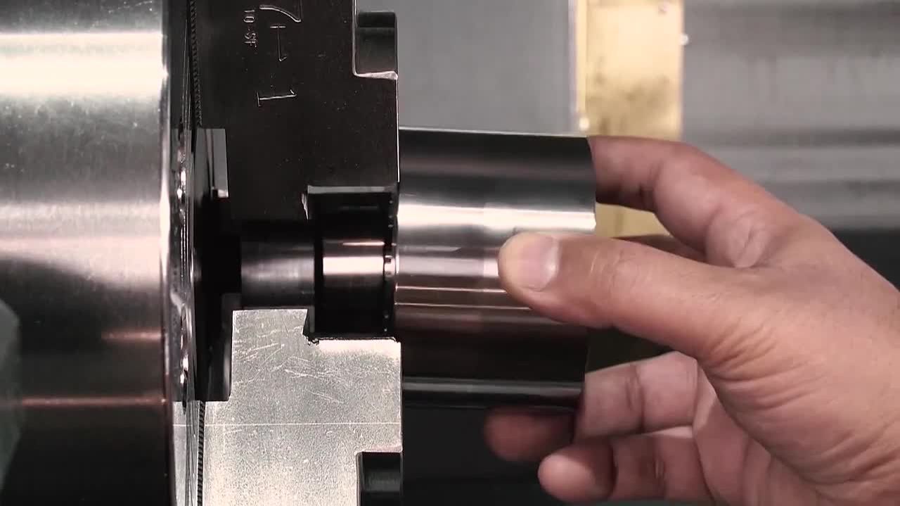 Строгание на токарном станке HAAS