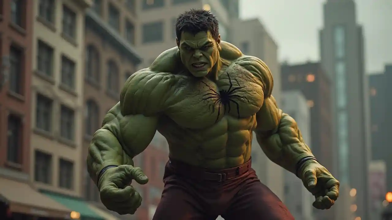 Неожиданное объединение, Халк и Человек паук, спасают город от Локи.