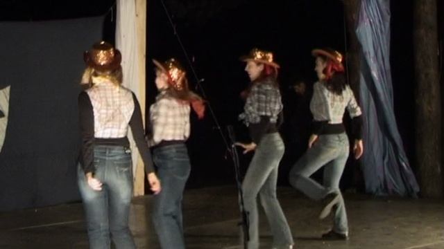 Майский Слет ЭСТА МИФИ 2009 Перебивка Overdrive Ковбойский танец