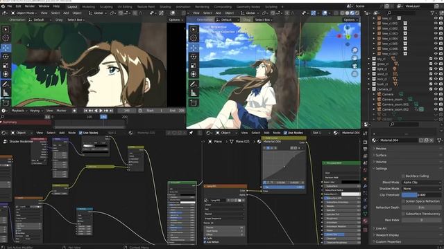 11. Create A Scene By Placing And Compositing Characters