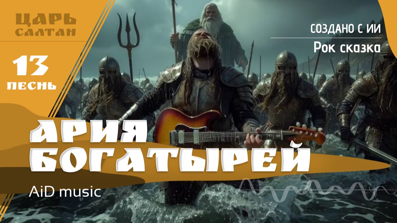 [Царь Салтан] - Песня 13. Ария богатырей [ИИ]