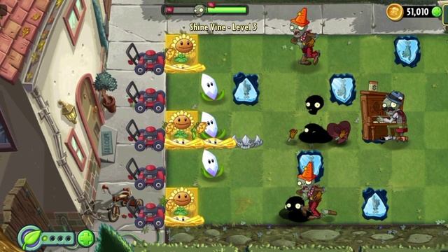 Прохожу событие сияющей лозы в PVZ 2 2 часть