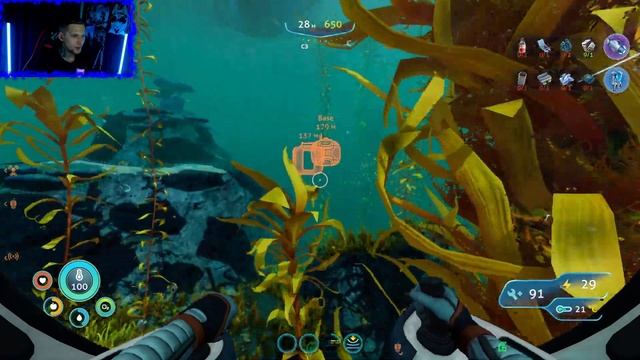 СОЗДАЛ КРАБА ^ ЛЕЗУ В ШАХТУ # 19 Прохождение Subnautica Below Zero