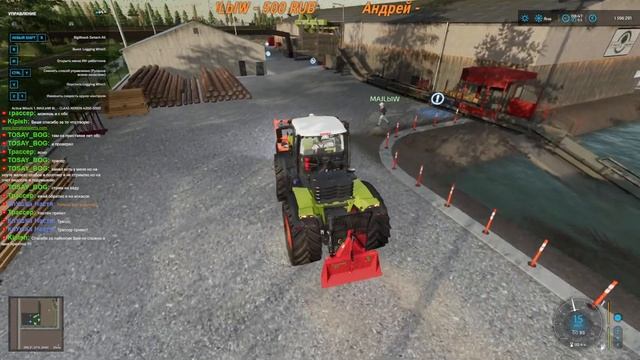 Farming Simulator 22 -  Работаем отдыхаем шутим   в NFMarsch  ч5  :)  #farmingsimulator22