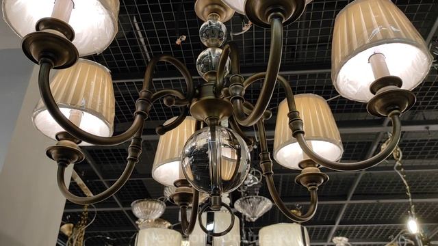 Люстра NEWPORT 3106/C black brass