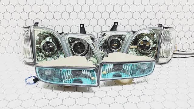 Lexus LX 470 светодиодные тюнинг фары от Ledstudio