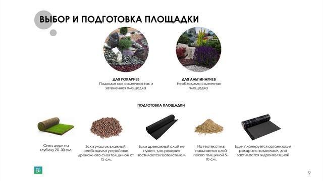 Вебинар. Методические рекомендации "Организация рокариев и альпинариев".