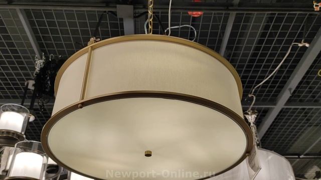 Люстра NEWPORT 3555/С brass