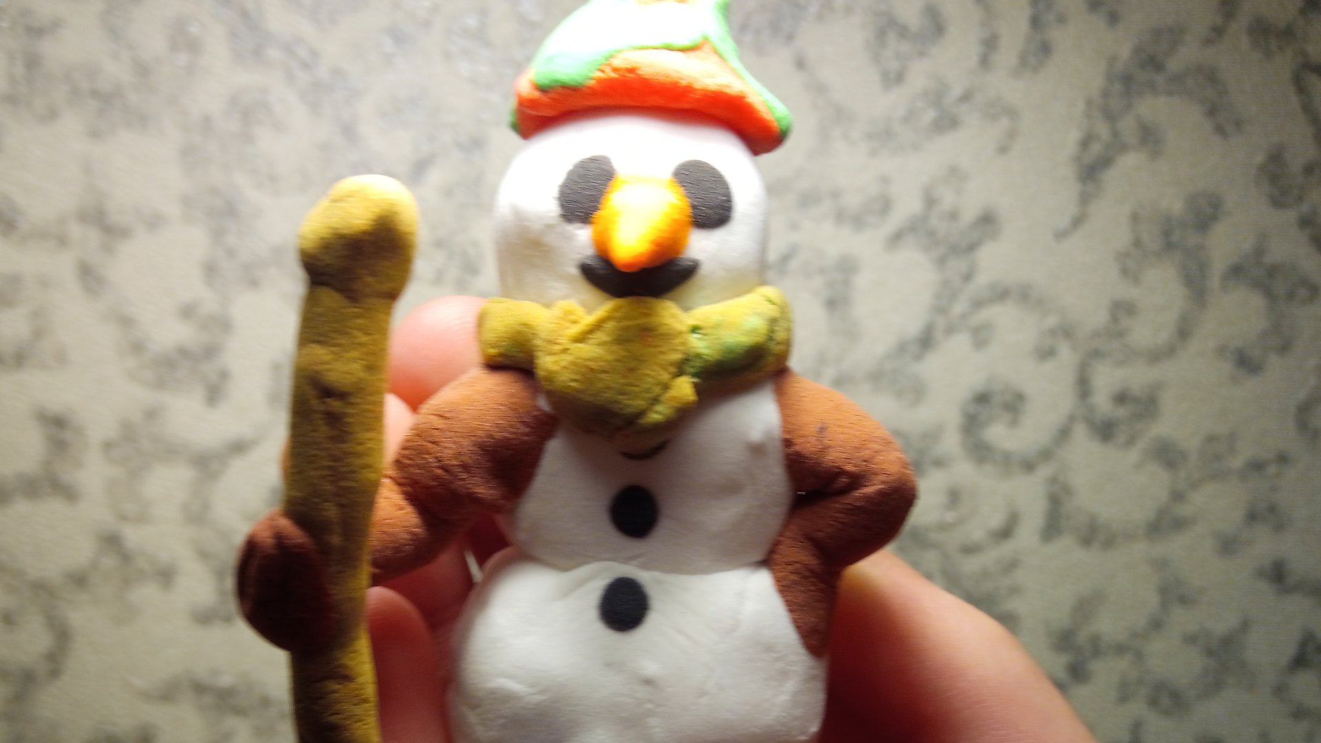 Мой новогодний снеговик ☃️