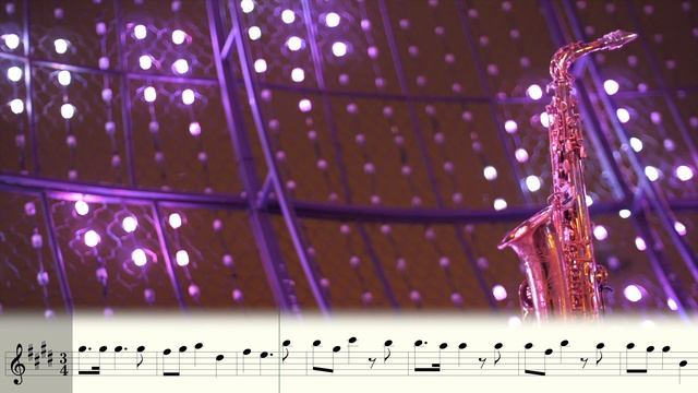 Рождественская песня - O Chrsitmas Tree - Ноты для саксофона альт - Михаил Морозов Syntheticsax