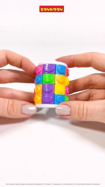 Логическая игра головоломка для детей Цилиндр #Shorts#bondibon#длядетей#развивающая