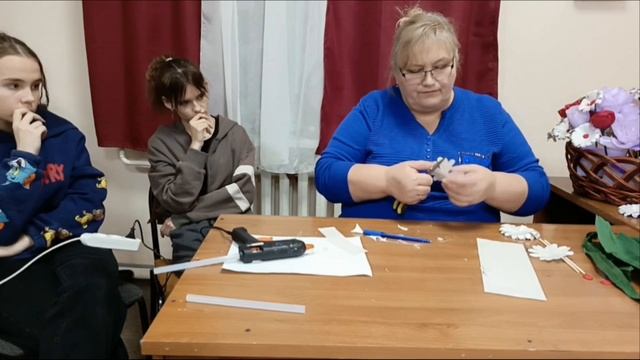 Мастер-класс "Гербера из бумаги" - Ярославский СДК.