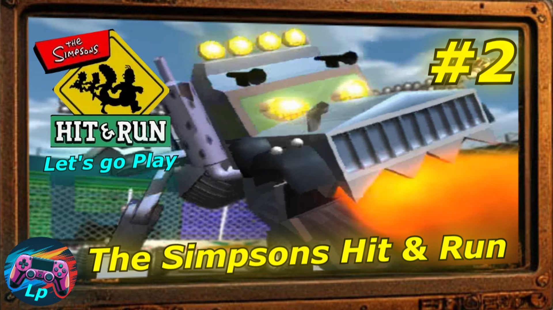 The Simpsons Hit & Run - Симпсона бей и беги - прохождение #2 робо динозавр