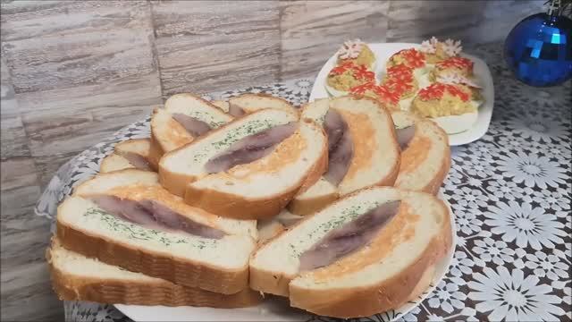 Новогодние рецепты. РЫБНЫЕ закуски на новогодний, праздничный стол, Новый год