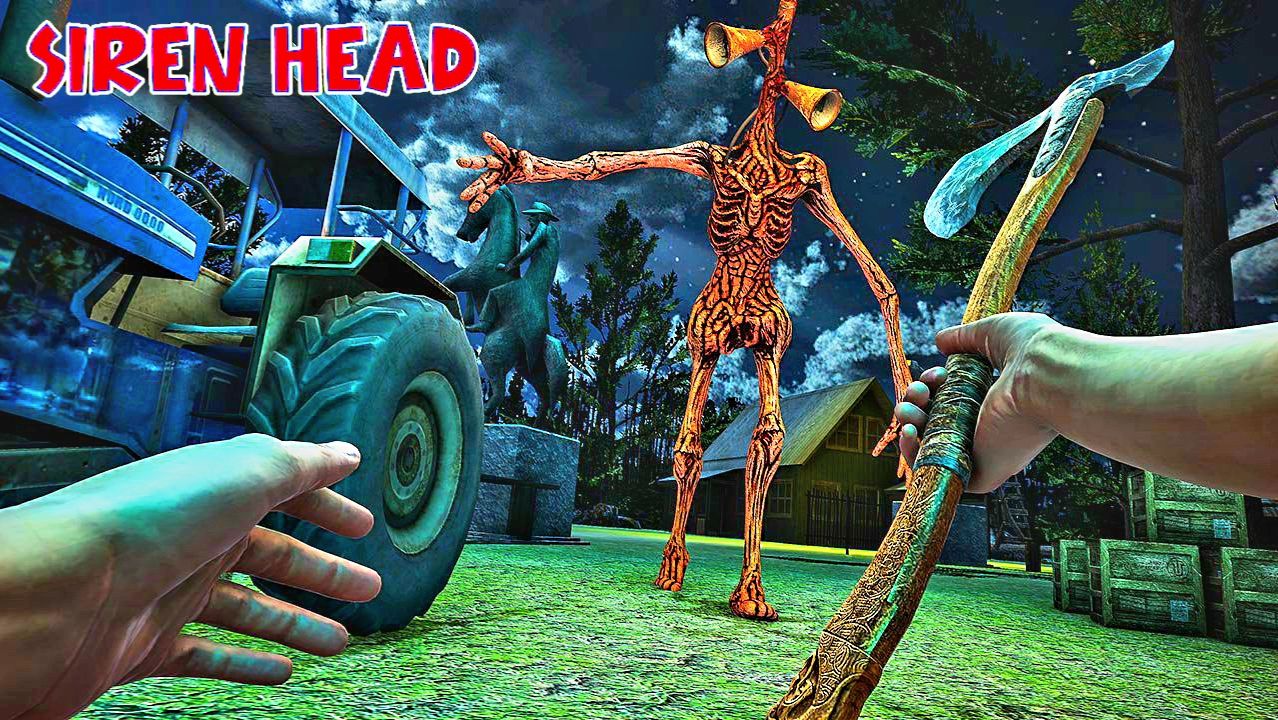 📢 СИРЕНОГОЛОВЫЙ 📢 - ИДЁТ ЗА ТОБОЙ. SIREN HEAD - ОБЗОР ИГРЫ.