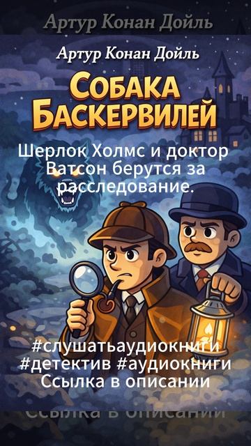Артур Конан Дойль    Собака Баскервилей      #детектив #аудиокниги #слушатьаудиокниги
