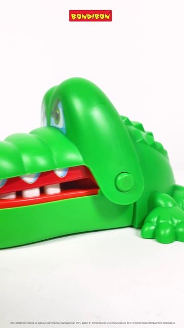 Настольная игра Зубастый крокодил для всей семьи #Shorts#bondibon#длядетей#развивающая